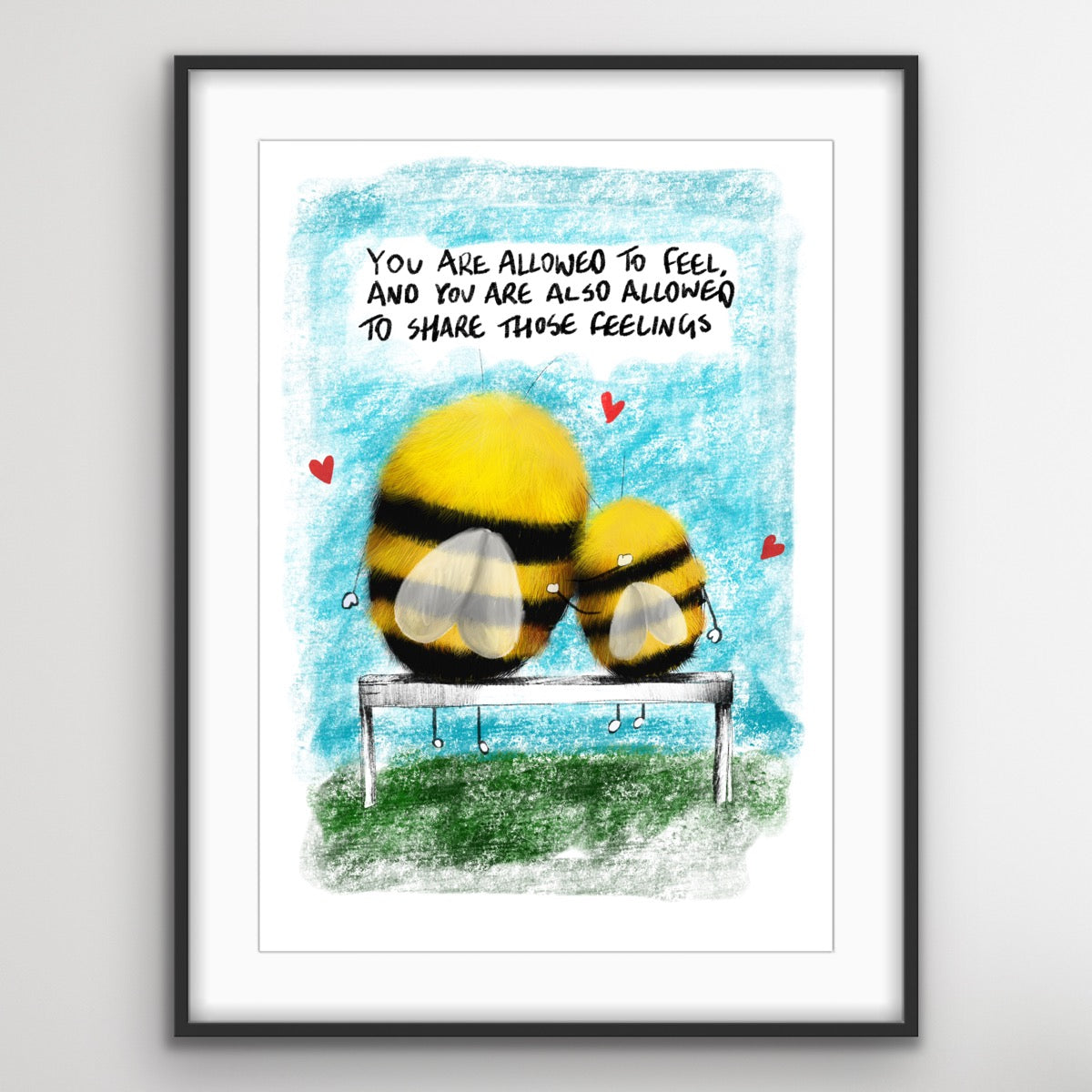 Feelings – “I’M OK’ Said The Bee by Garry Floyd