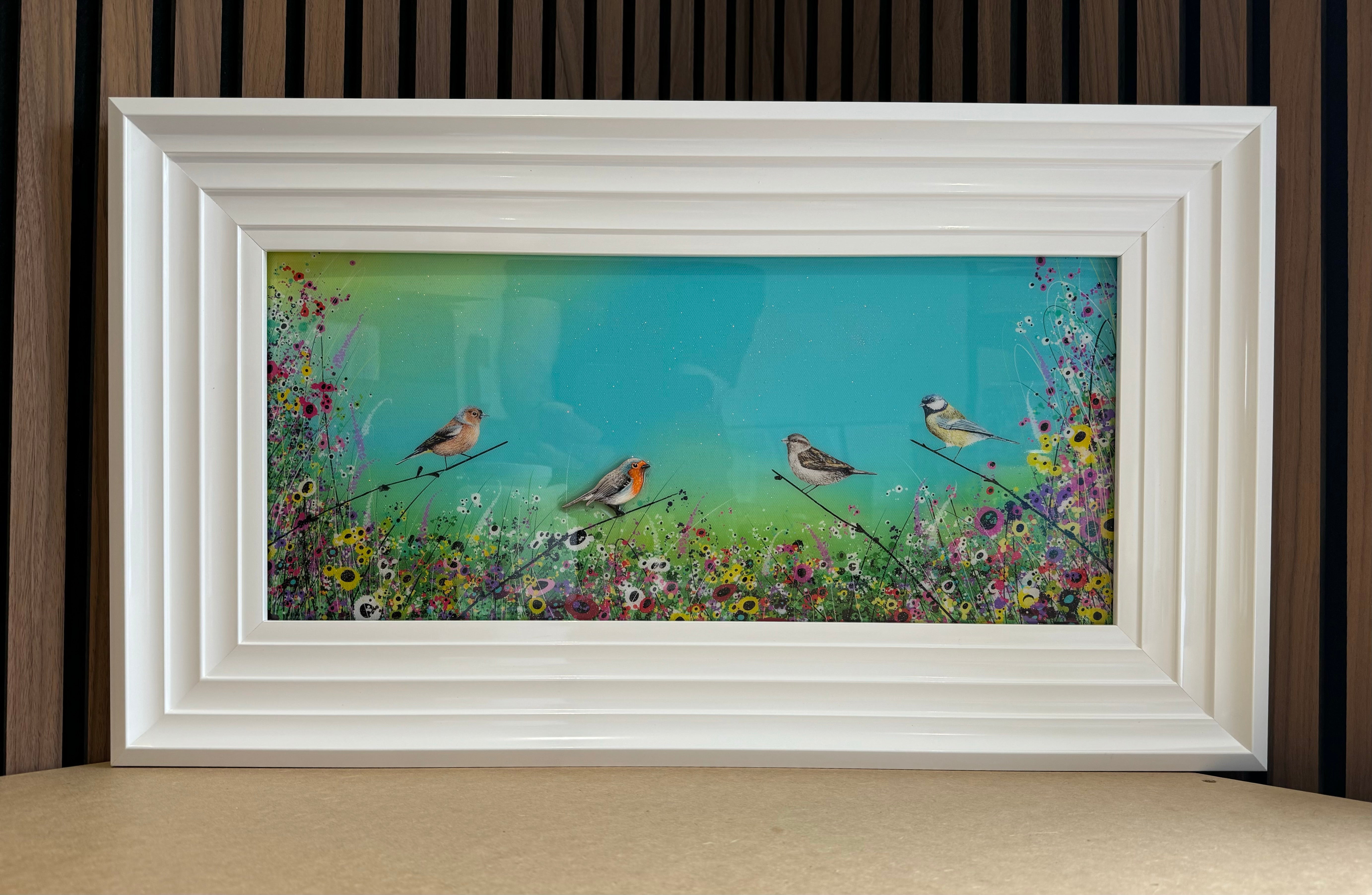 3D Robin Original Paintings – “I’M OK’ Said The Bee by Garry Floyd