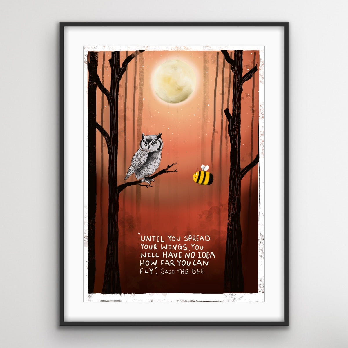 Spread Your Wings – “I’M OK’ Said The Bee by Garry Floyd