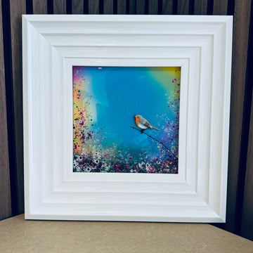 Robin Original Paintings – “I’M OK’ Said The Bee by Garry Floyd