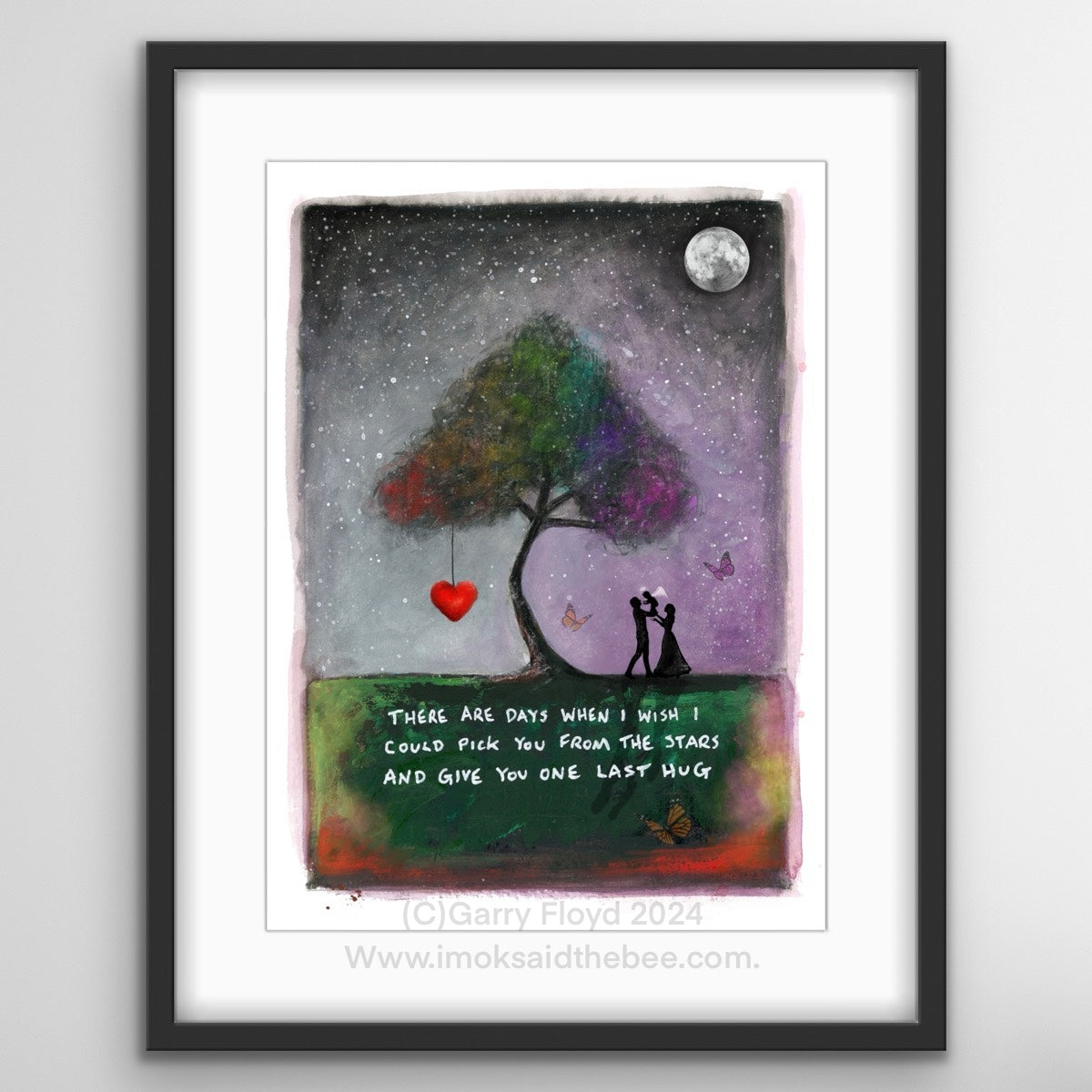 One last hug (wave of light) – “I’M OK’ Said The Bee by Garry Floyd