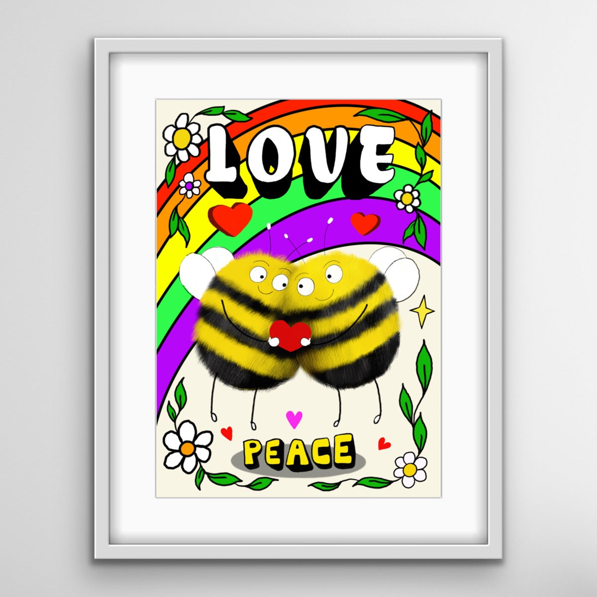 Love + Peace – “I’M OK’ Said The Bee by Garry Floyd