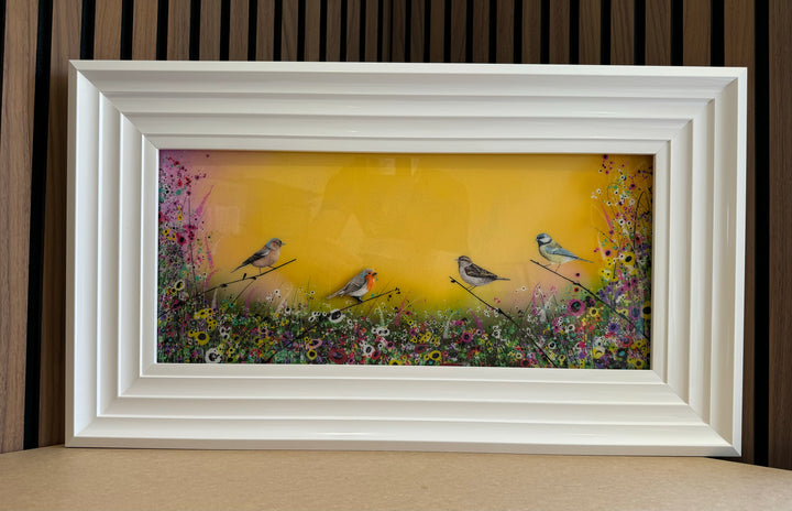 3D Robin Original Paintings – “I’M OK’ Said The Bee by Garry Floyd
