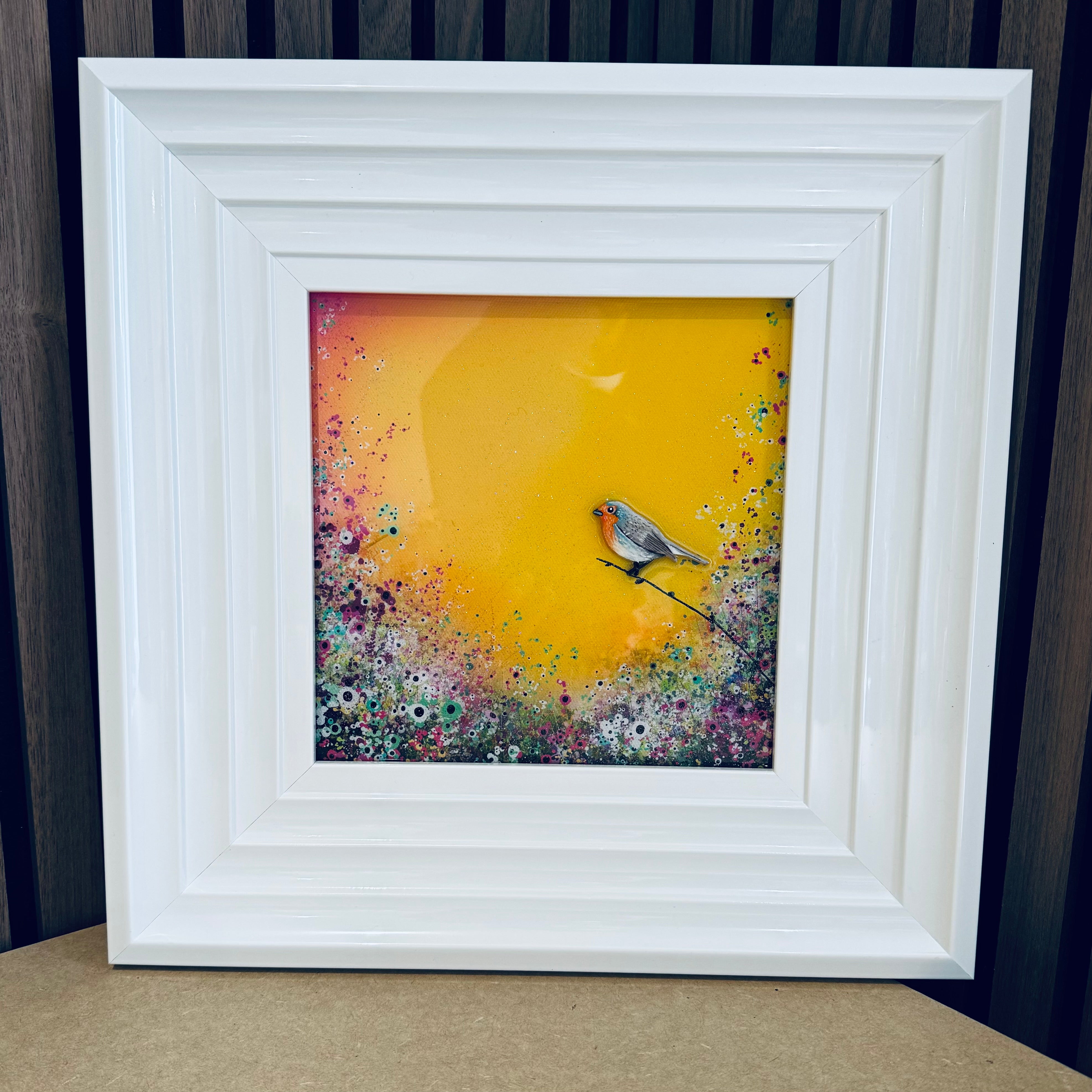 Robin Original Paintings – “I’M OK’ Said The Bee by Garry Floyd