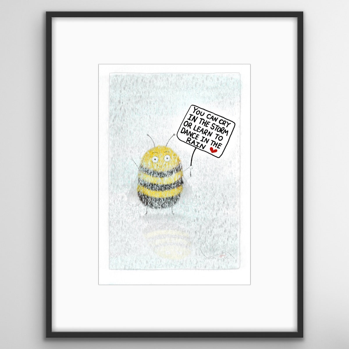 Dance in the rain – “I’M OK’ Said The Bee by Garry Floyd